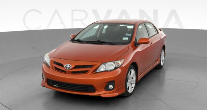 Used 2013 Orange Toyota Corolla For Sale Online | Carvana
