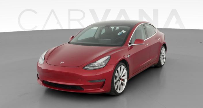 Used 2019 Tesla Model 3 Performance under $65,000 for Sale Online | Carvana