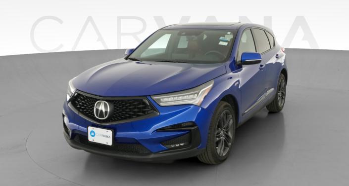 Used 2019 Acura RDX in blue for Sale Online | Carvana