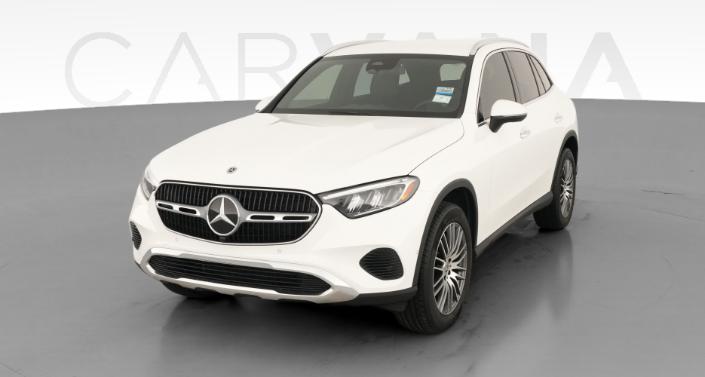 Used Mercedes-Benz GLC Coupe with Leather Interior in white for Sale ...